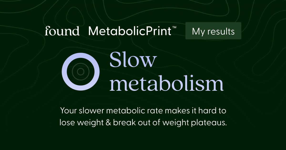 Metabolic Print Survey | Found Health